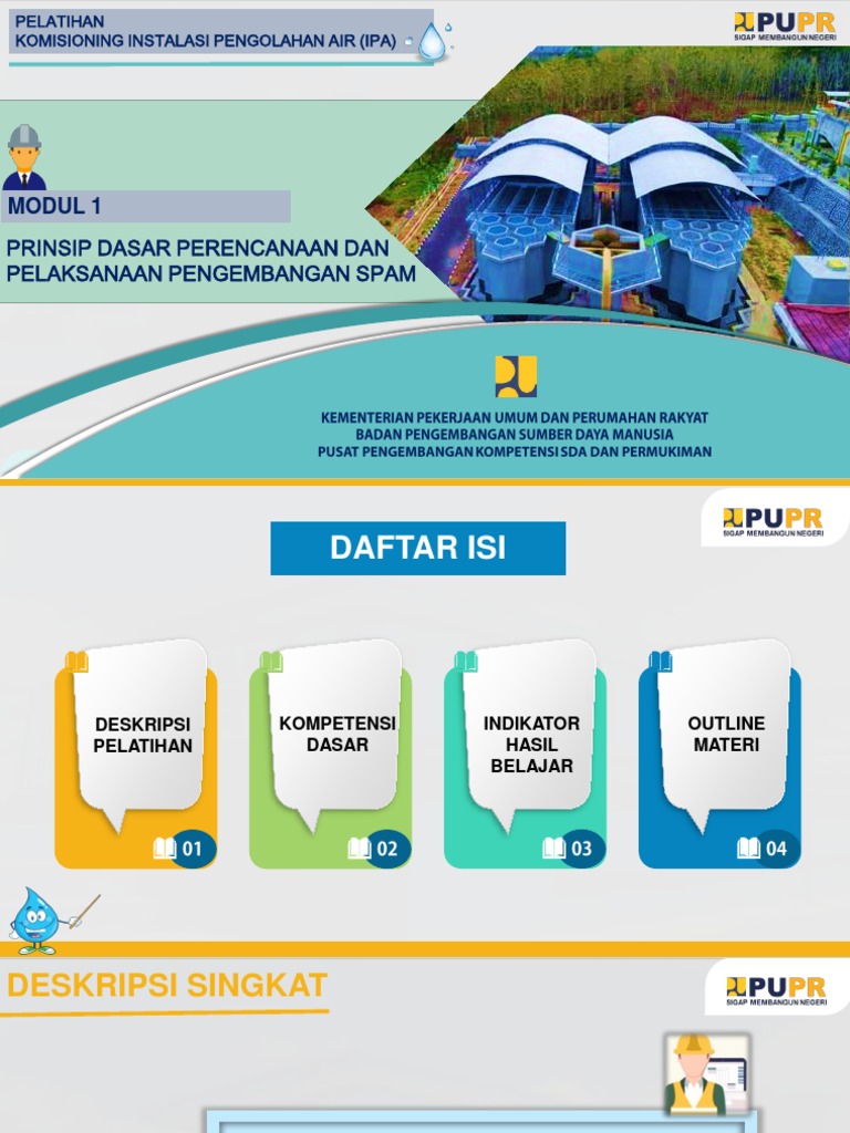 Prinsip Dasar Perencanaan Dan Pelaksanaan Pengembangan SPAM | PDF