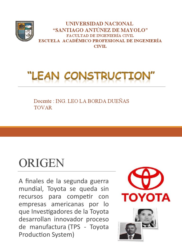 Lean Construction | PDF | Lean Manufacturing | Business