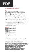 "My Shot" Lyrics and Spanish Translation | PDF | Poetry
