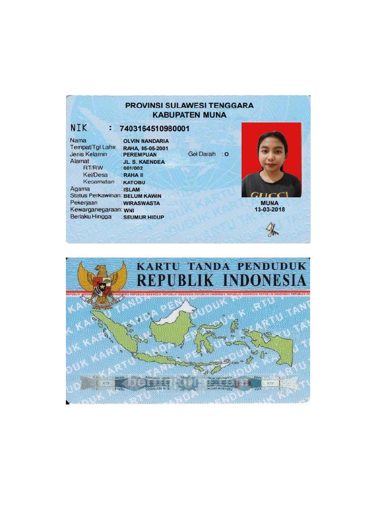 File KTP Muhammad Nur | PDF