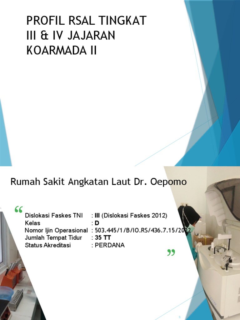 PROFIL RSAL TINGKAT III & IV Di WIL KOARMADA II | PDF