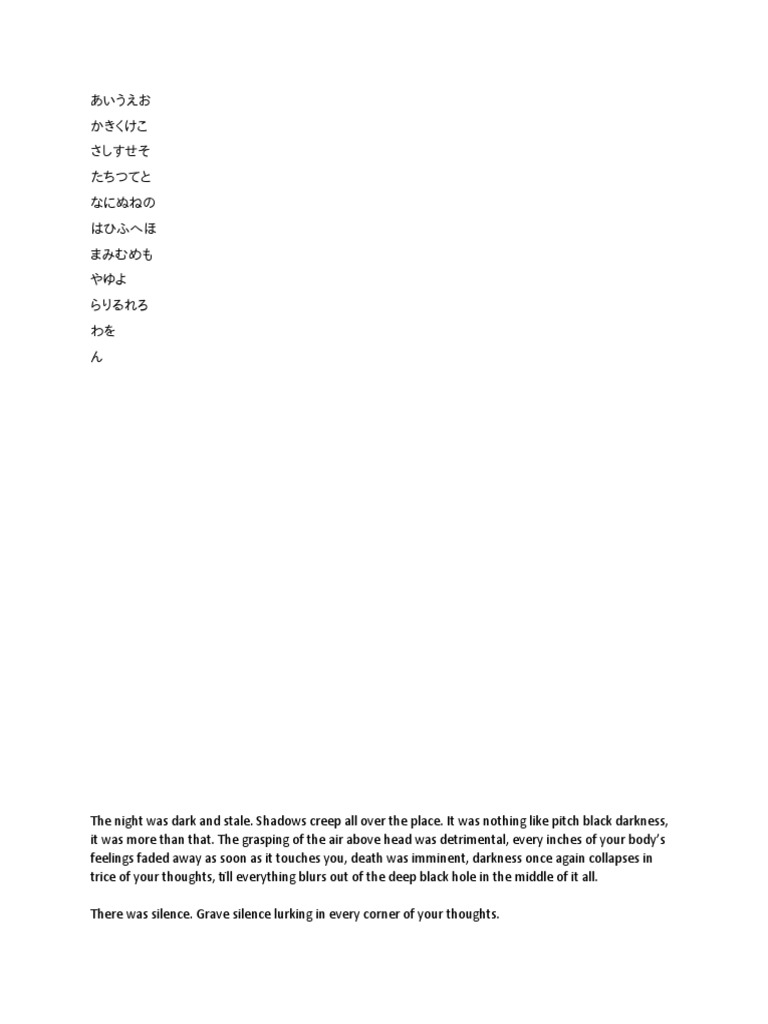 Endless Nothing | PDF