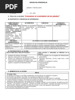 Sesion - de - Aprendizaje Clasificacion de Las Plantas | PDF | Plantas ...