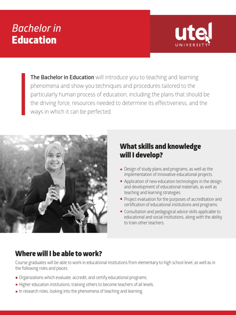 Bachelor in Education | PDF | Curriculum | Bachelor's Degree