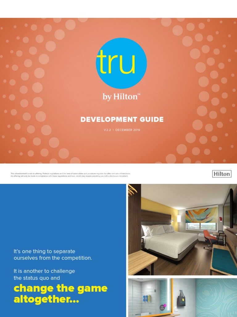 Tru by Hilton Development Guide - Dec 2019 | PDF | Franchising | Chair