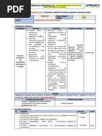 Sesion de Ecuaciòn Cuadràtica 3er Año 2023 PDF | PDF | Ecuaciones | Aprendizaje