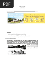 Survey Questionnaire - Disaster Awareness and Preparedness - Sti | PDF ...