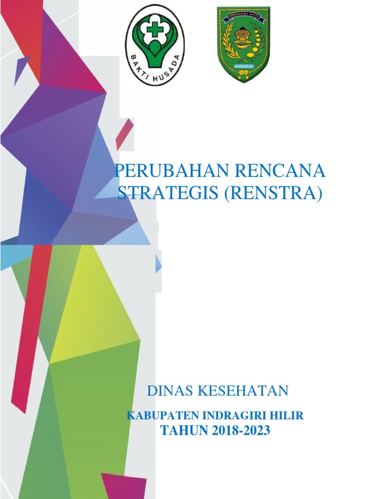 Cover Kata Pengantar Daftar Isi Renstra | PDF