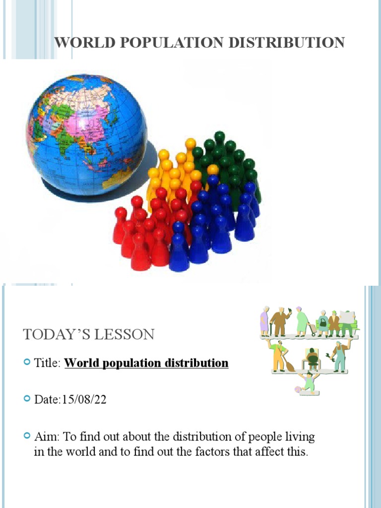 L. 3.7 and 3.8 World - Population - Distribution - Grade 5 | PDF ...