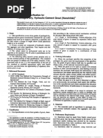 ASTM C1107 C1107M 14a | PDF | Concrete | Cement