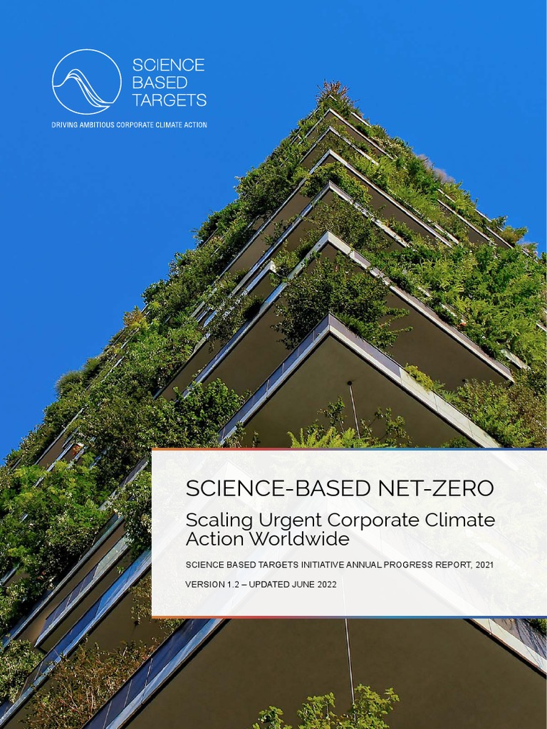 Science-Based Net-Zero: Scaling Urgent Corporate Climate Action ...