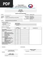 Pouring Request Sample | PDF