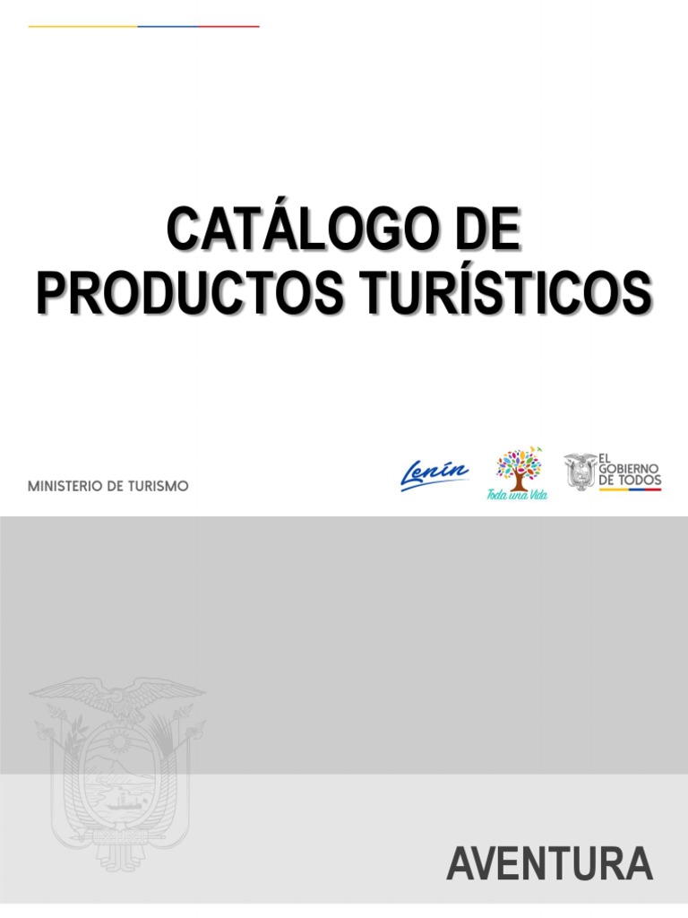 Catálogo de Productos Turísticos | PDF