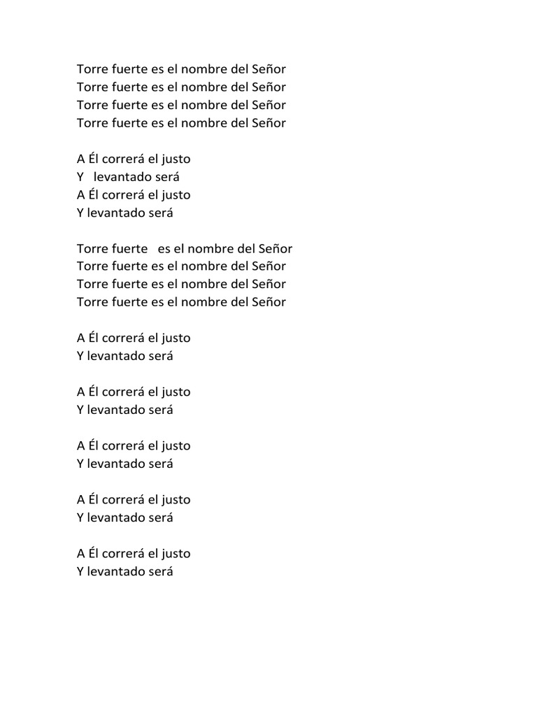 Torre Fuerte, Miguel Cassina | PDF