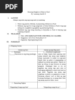 Saan Binaril Si Jose Rizal | PDF