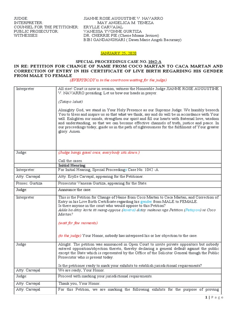 Spec Pro Script | PDF | Affidavit | Witness