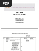 10.master Rotation Plan M. Sc. Nursing 1st Year | PDF | Clinical ...