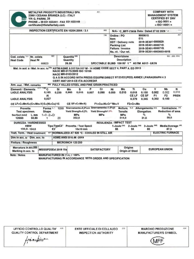 MFF Spect. Blind 6 CL 150 | Download Free PDF | Materials Science ...