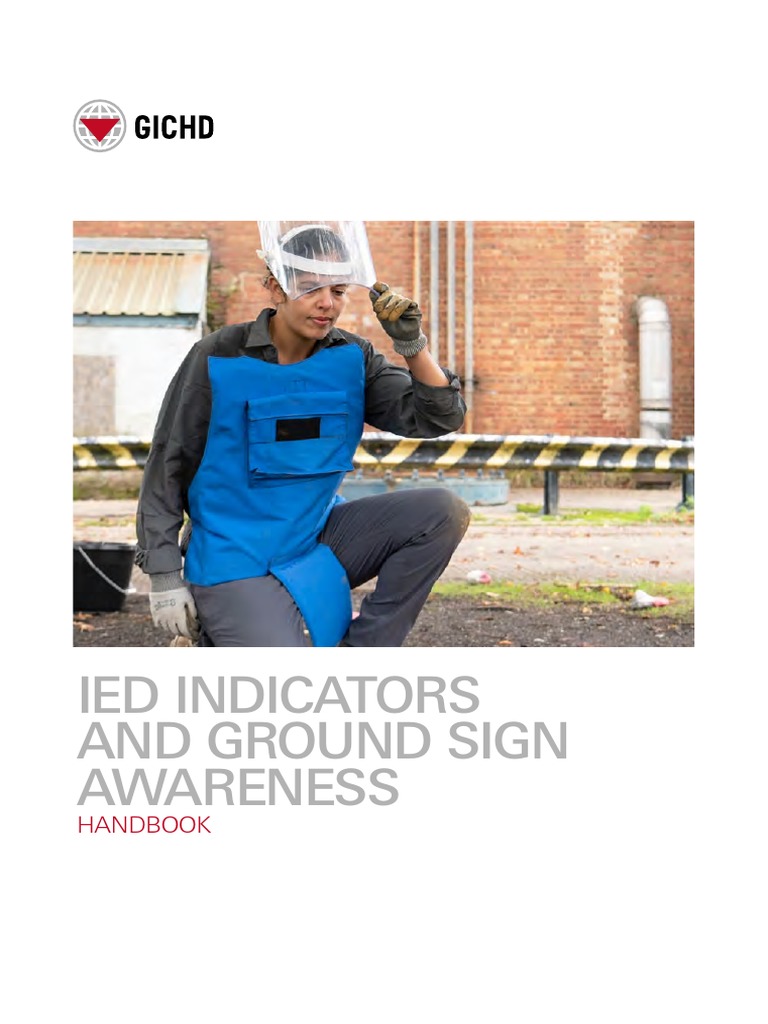 IED Indicators and Grounds Sign Awareness Handbook EN | PDF ...