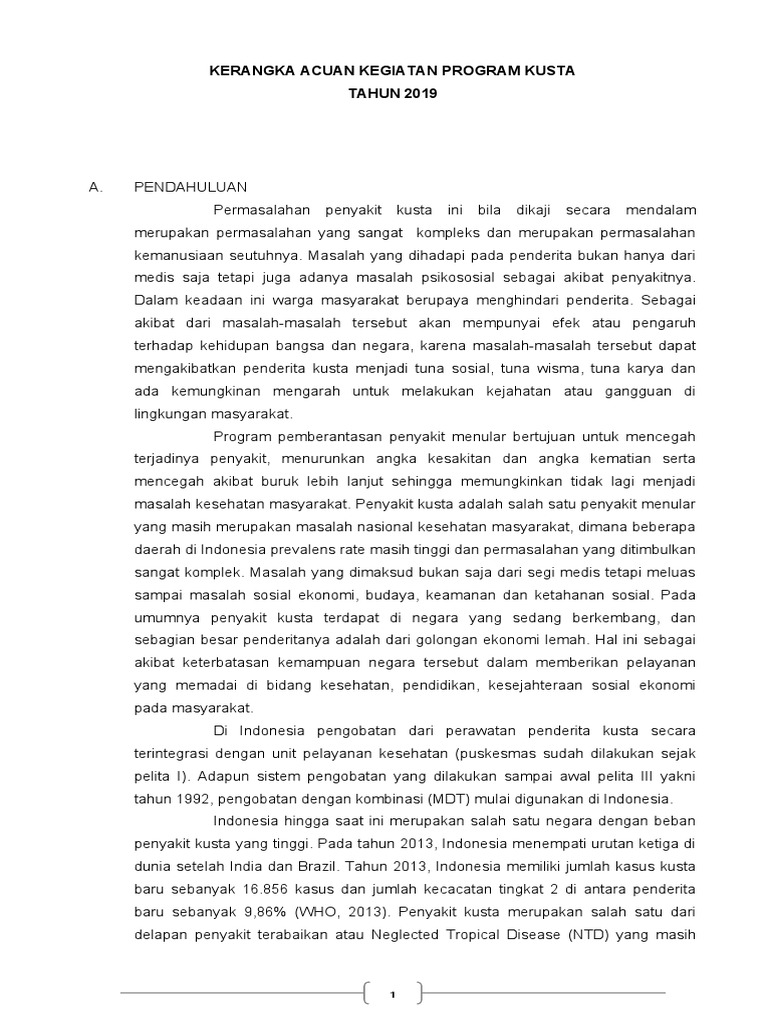 KAK PROGRAM KUSTA Siap Print | PDF