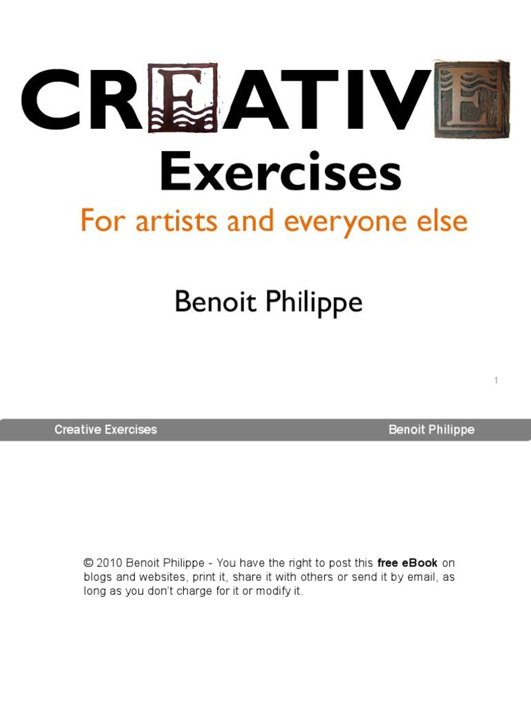Creative Exercises For Artists | PDF | Watercolor Painting | Art Media