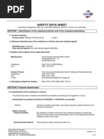 Turbotect 950: Safety Data Sheet | PDF | Toxicity | Firefighting