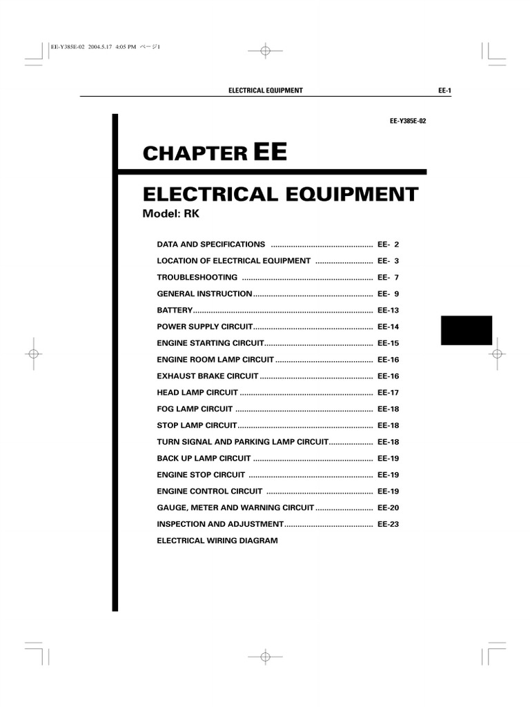 Electrical Hino | PDF