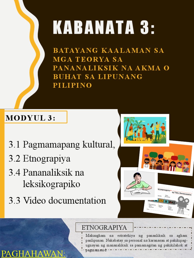 Kab 3 Modyul 3 | PDF