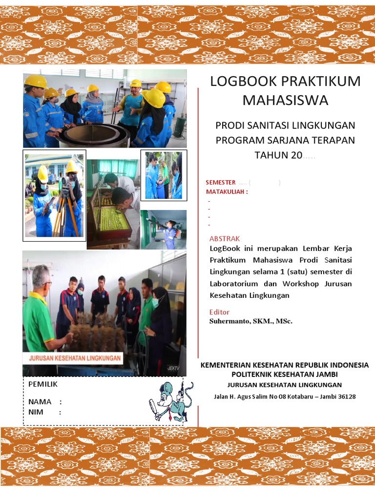 Logbook Praktikum Prodi Sanitasi | PDF