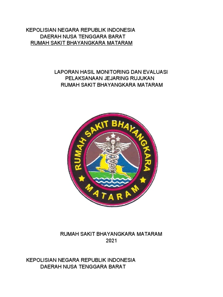 Laporan Pembinaan Evaluasi Jejaring Rujukan Ponek | PDF