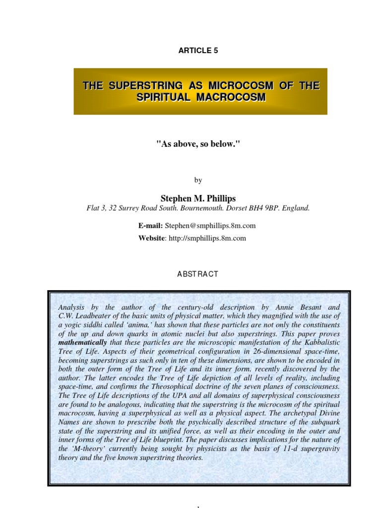 Article 05 | PDF | Plane (Esotericism) | Elementary Particle
