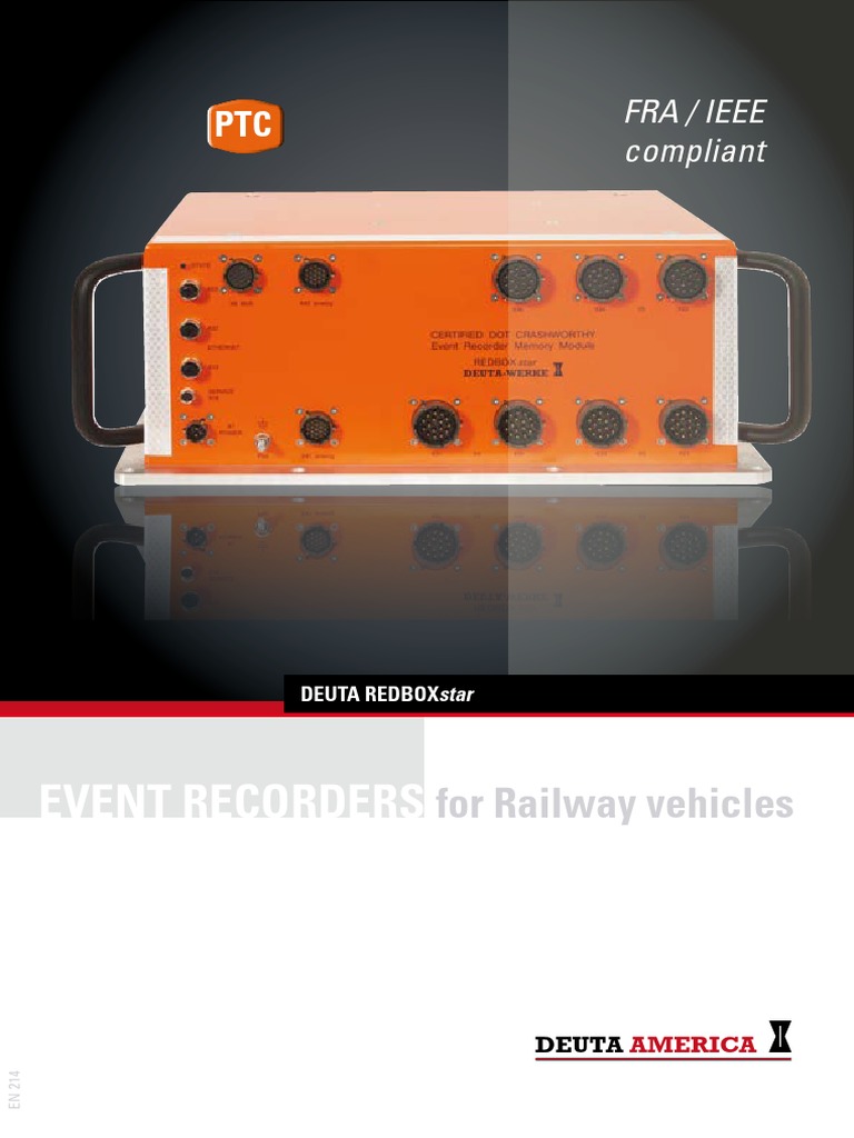 Event Recorders: For Railway Vehicles | PDF | Computer Science ...