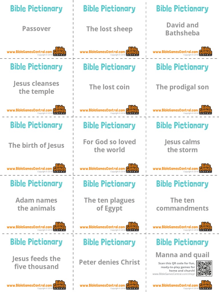 Scan This QR Code For Fun, Ready-To-Play Games For Home and Church ...