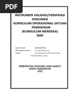 Raport Mutu Dan Analisis Data | PDF