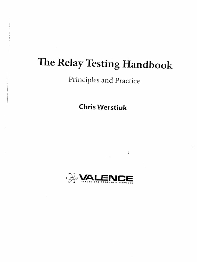 The Relay Testing Handbook - Principles and Practice Chapter 1-3 | PDF