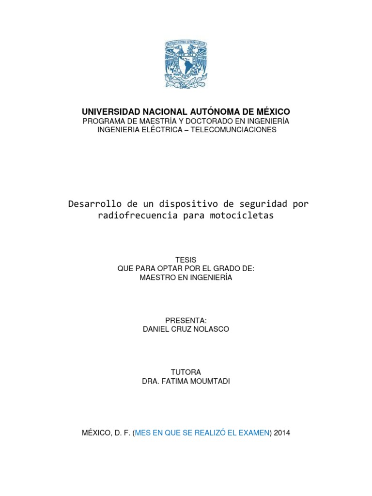 Tesis | PDF | Electrónica | Informática