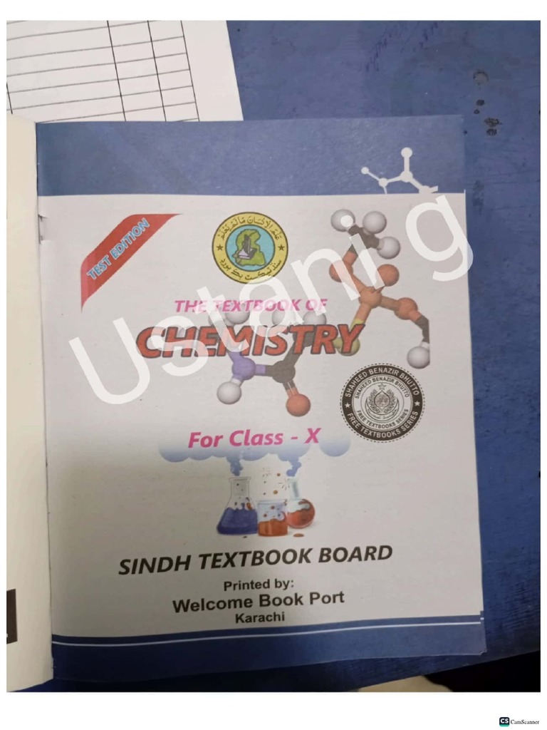 10th Class New Chemistry Book by Ustani G | PDF