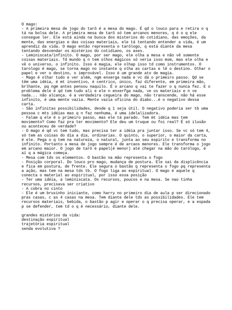 O Mago | PDF