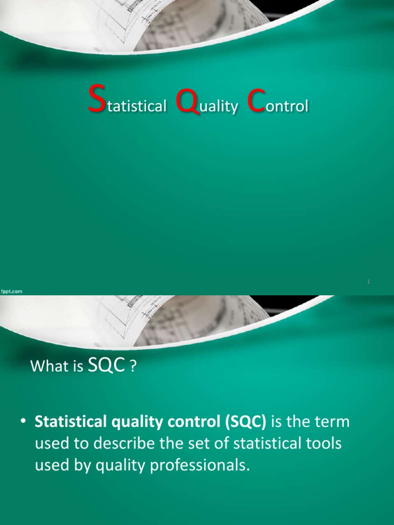 Concept of Statistical Quality Control | PDF | Statistics | Business ...