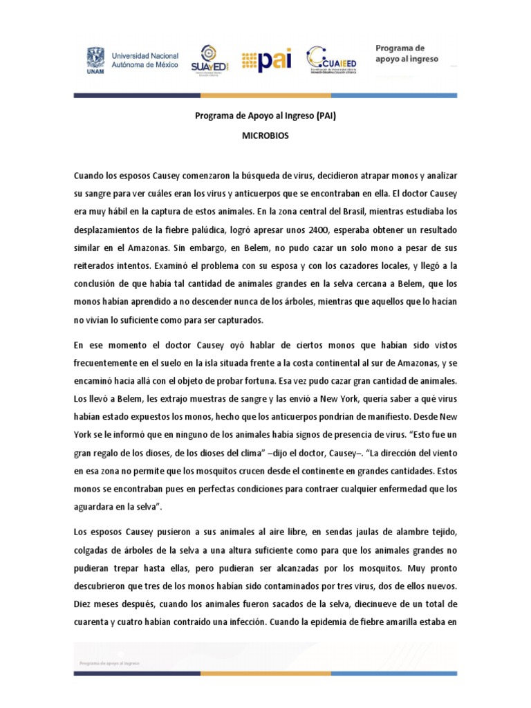 Httpspai - Cuaieed.unam - Mxmoodlepluginfile.php20757mod Quizintromicrobios | PDF | Virus ...