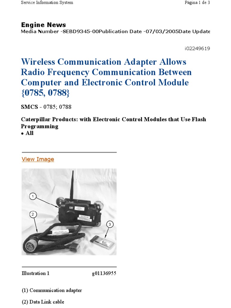 Wireless Comm Adapter | PDF | Wireless | Radio