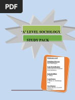 A Level Sociology Media Revision Notes | PDF | Mass Media | New Media