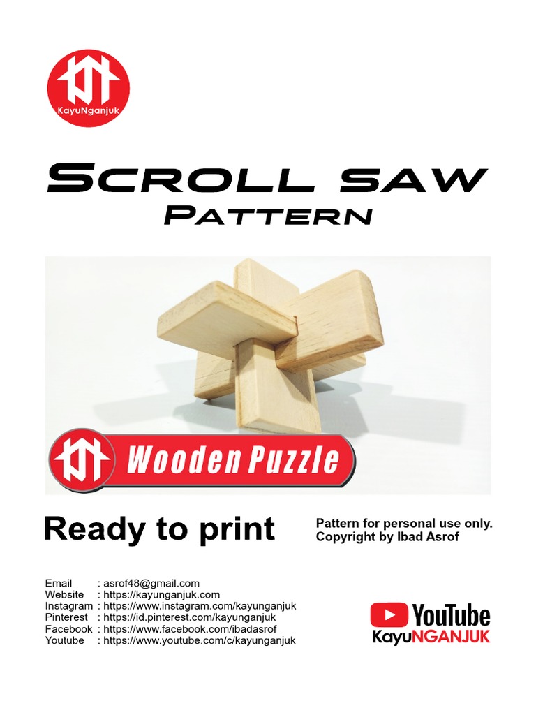 Wooden 3D Puzzle | PDF