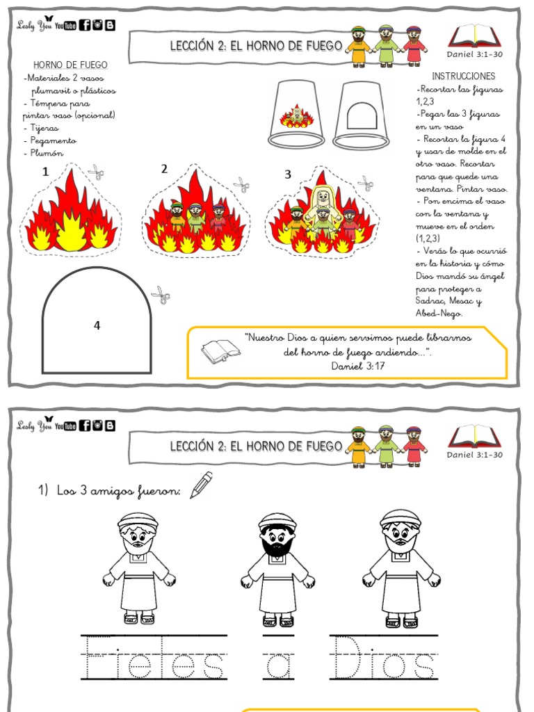 Manualidades del Horno de Fuego para Niños | PDF