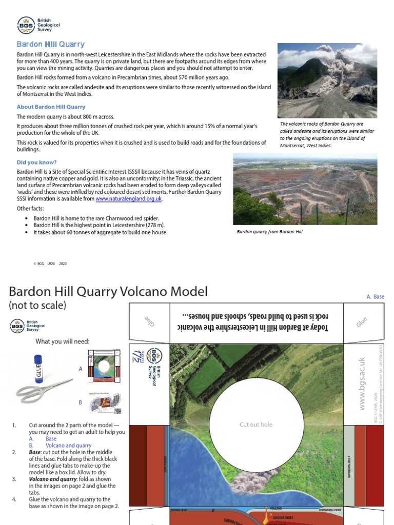 About Bardon Hill Quarry | PDF | Volcano | Magma