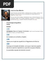 Crucigrama sobre San Martín y la Independencia | PDF