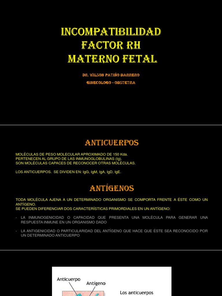 FACTOR RH | Descargar gratis PDF | Tipo de sangre | Anticuerpo