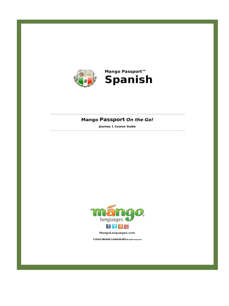 Guide Spanish 1 | PDF | Grammatical Gender | Grammar