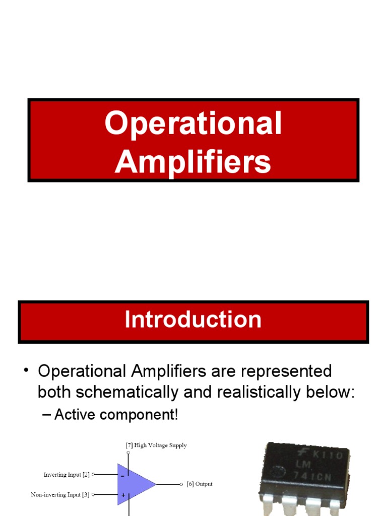Operational Amplifiers 2 | PDF | Electronic Filter | Operational Amplifier