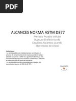 Norma ASTM D287 D877 y D1816 | PDF | Transformador | voltaje